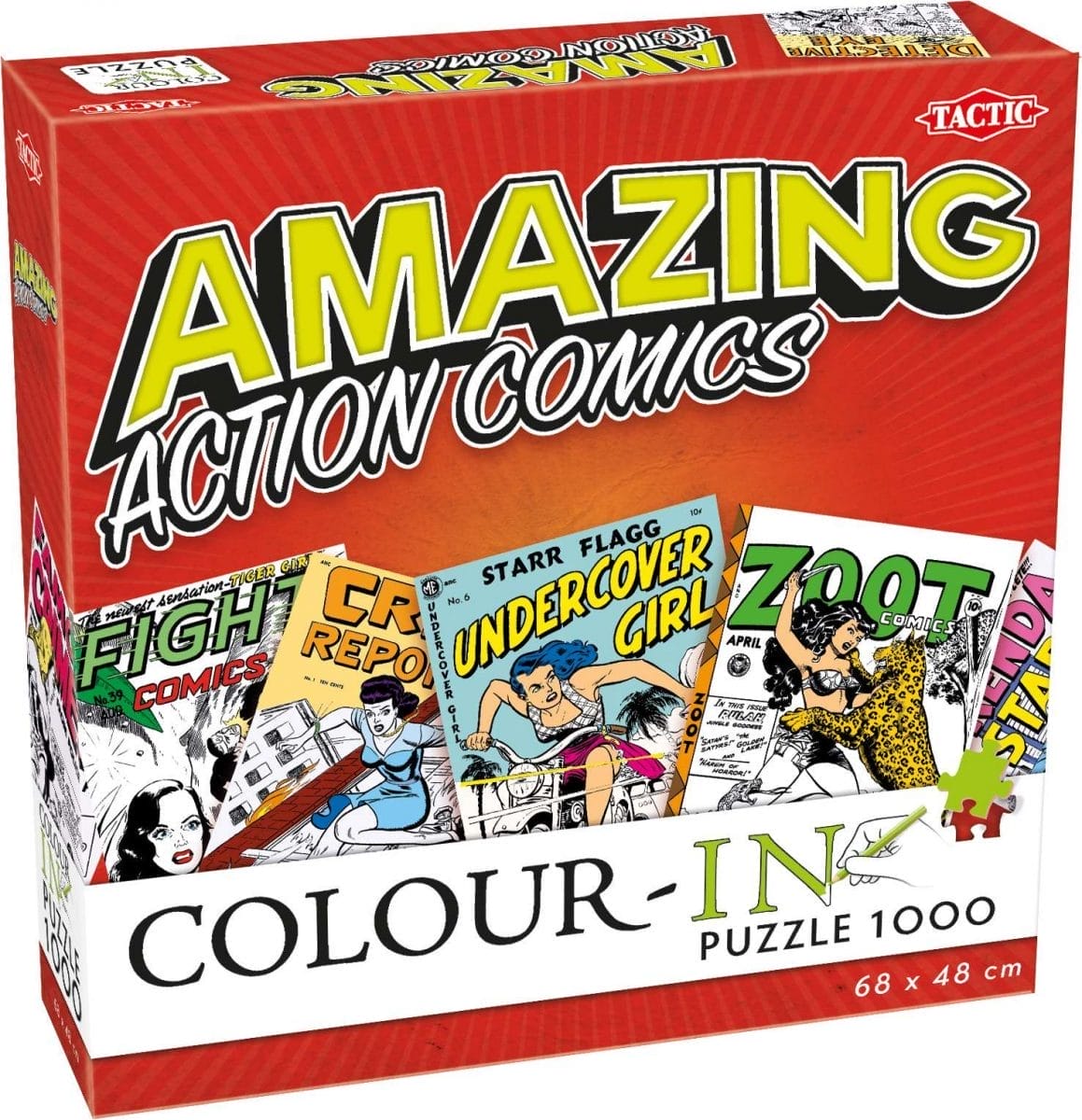 Litapúsl: Amazing Action Comics (1000 bita) » Spilavinir